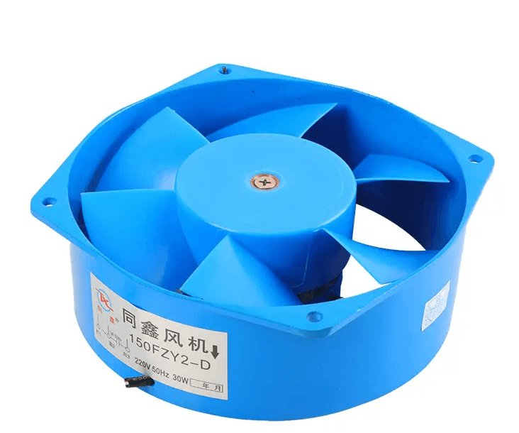 Ma Steel Tech - Blue Six blades axial 150 FZY AC Fan